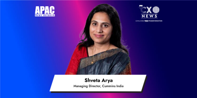 Cummins India names Shveta Arya as Managing Director